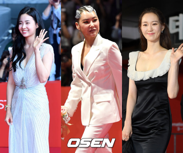 조여정x이하늬x임윤아, 태풍 지나고 레드카펫서 활짝핀 女배우들의 드레스 (종합)[24th BIFF] | 네이트 연예