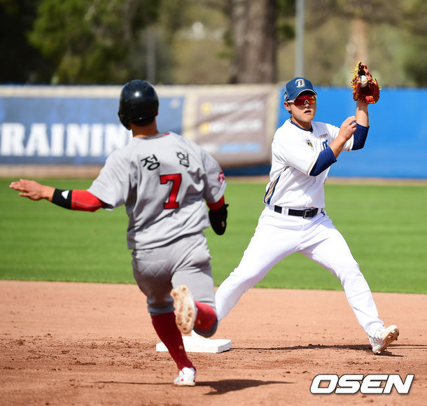 '최정+이재원 홈런포, 김창평 쐐기타' SK, NC 꺾고 첫 승 [오!쎈 애리조나] : 네이트 스포츠