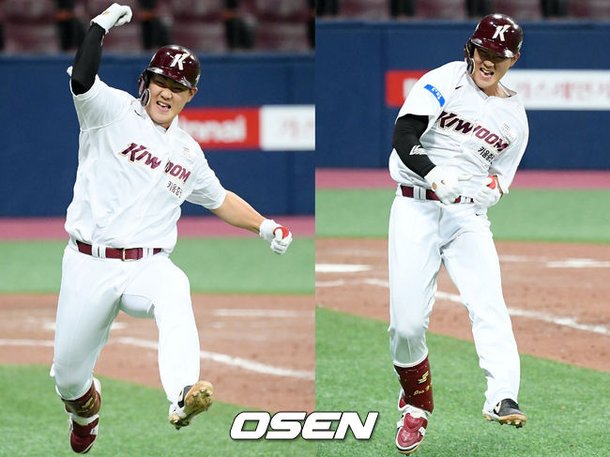[사진]주효상,'KBO리그 최초 2G연속 대타 끝내기 안타' : 네이트 스포츠