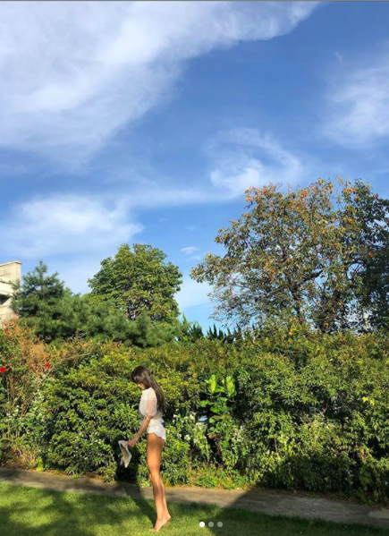 48.6kg 김지우, 말근육 각선미…운동을 얼마나 한거야[★SHOT!] : 네이트 뉴스