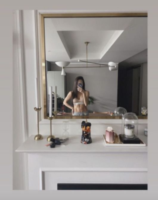 '48.6kg' 김지우, 아직 잃지 않은 초콜릿 복근…♥레이먼킴 또 반하겠네[★SHOT!] : 네이트 연예