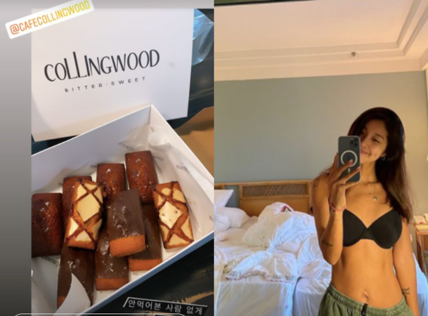 김빈우,75kg→52kg는 화보용? 다이어트 봉인해제시킨 초콜릿 디저트 '군침' : 네이트 연예