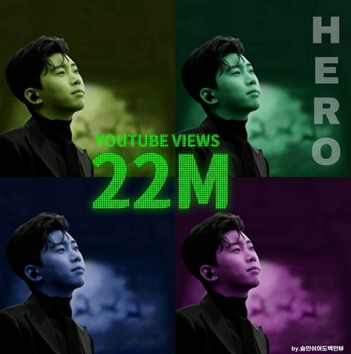 '기록의 사나이' 임영웅, 'HERO' MV 2200만뷰 달성 : 네이트 연예