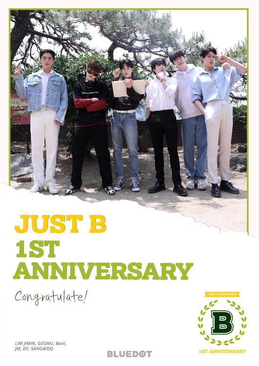 JUST B, 오늘(30일) 데뷔 1주년…"마음 흔드는 음악 할 것" : 네이트 연예
