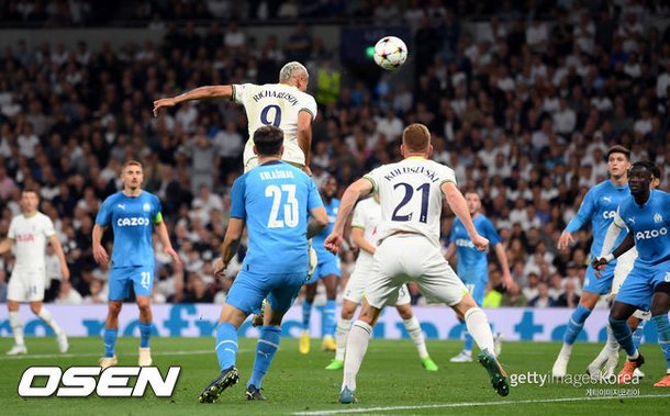'그리웠다 UCL' SON, 퇴장 유도로 승리 견인…토트넘, 마르세유전 2-0 승리 : 네이트 스포츠