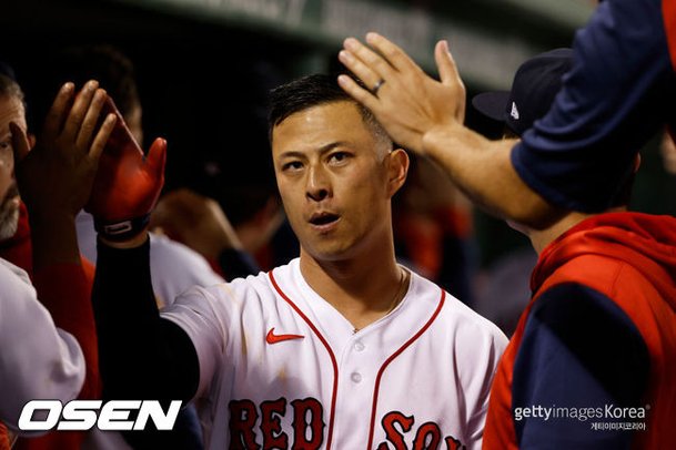 WBC 한국팀 제의 받은 보스턴 3할 외야수, 스리런+3안타 'OPS .901' : 네이트 스포츠