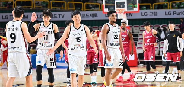 [사진] 꼴찌 kt, LG에 81-69로 승리 : 네이트 스포츠