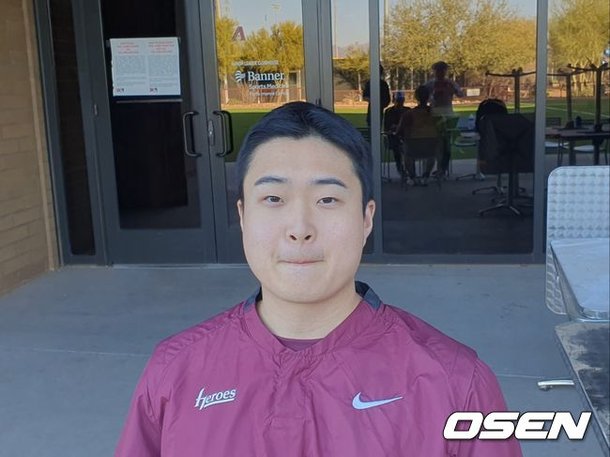 '최고 145km' KS 마무리, WBC 탈락 예상했다…"구속 느려 안 뽑힐 줄 알았다. 스피드 업 중점" [오!쎈 스코츠데일] : 네이트 스포츠