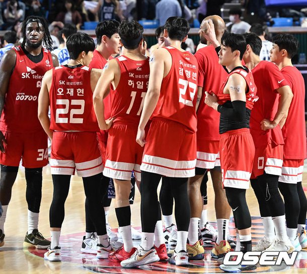 [사진]SK, 6강 PO서 KCC 제압 : 네이트 스포츠