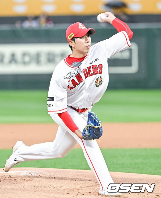 "충분히 9이닝 완투도 가능" 김원형 감독이 본 오원석, 무엇이 좋아졌나 [오!쎈 인천] : 네이트 스포츠