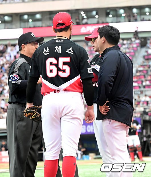 '산체스 10K 성공 데뷔&나성범 쐐기홈런' 올 뉴 KIA, KT 3연전 싹쓸이…10G 3승 7패→5연승 포효 [수원 리뷰] : 네이트 스포츠