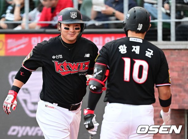 '7회 퍼펙트 깨졌지만' 벤자민 8이닝 KKKKKKKK & 박병호 결승타+쐐기포…KT, SSG와 마지막 대결서 3-0 승 [인천 리뷰] : 네이트 스포츠