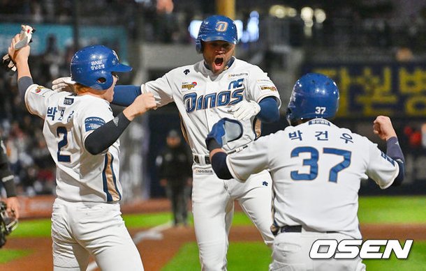 '3-0→3-5→7-5→7-6' 강인권의 NC, SSG 꺾고 PO 진출…3G ERA 0.00 김영규 MVP 선정 [준PO3] : 네이트 스포츠