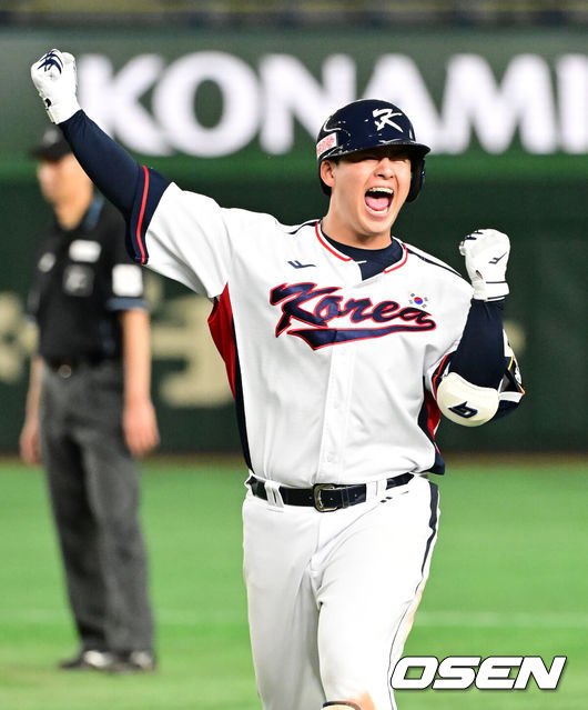 문동주 102구 역투→10회 노시환 끝내기 안타…한국, 호주에 WBC 패배 설욕했다 [도쿄 리뷰] : 네이트 스포츠