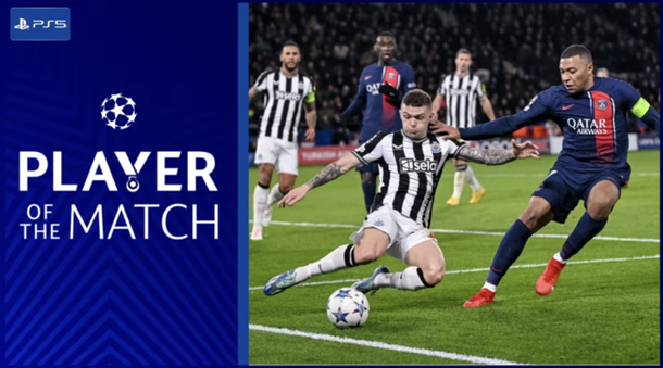 '음바페 꽁꽁' 트리피어, PSG전 POTM 선정…"가장 위험한 공격수 완벽히 지웠다" [공식발표] : 네이트 스포츠