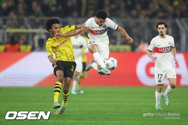 '천금 동점골' 자이르-에머리, BVB전 POTM 선정…"가끔 정말 골이 안 터지기도 한다" [공식발표] : 네이트 스포츠