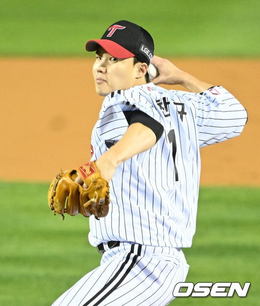 '준PO MVP' 임찬규, PO 탈락 위기 LG 구하나…5⅓이닝 4K 무실점 승리요건 [PO3] : 네이트 스포츠