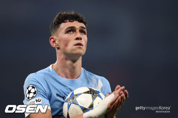 [공식발표] '멀티골 폭발' BVB전 승리 이끈 포든, POTM 선정…첫 UCL 멀티골 : 네이트 스포츠