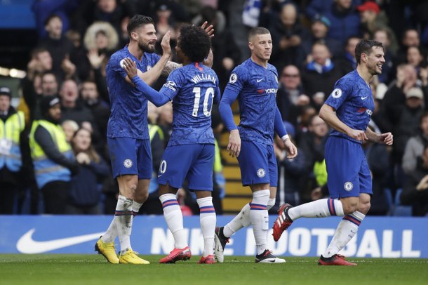 [EPL리뷰]'3위도 보인다' 첼시, 에버턴에 4대0 완승 '85년 만에 홈 4G 무실점' : 네이트 스포츠