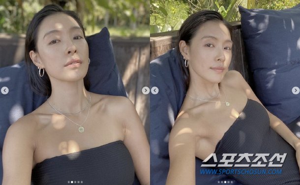 '168cm·51kg' 가희, 발리에서 세상 여유롭네…섹시 수영복 몸매 뽐내며 "아름다워" : 네이트 연예