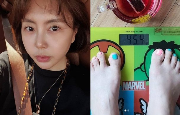 황혜영, '157cm·45kg' 다이어트 성공담 "임신기간 외 최고 몸무게→체중 유지 중" : 네이트 뉴스