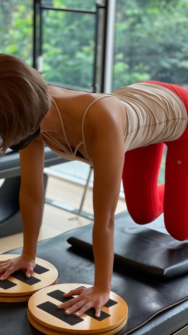 174cm·55kg' 최은경, 엎드려도 납작한 복근 몸매 "화이트푸드 NO" : 네이트 연예