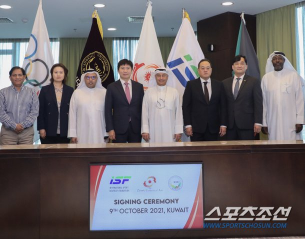 유승민 IOC위원,스포츠외교 광폭행보…ISF,OCA와 아시아올림픽아카데미 설립 MOU : 네이트 스포츠