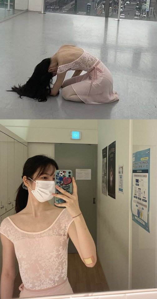 '168cm·42kg' 신예은, 엎드리니 등뼈가 훤히…깡 마른 근황 '충격' : 네이트 연예