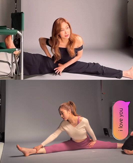 '173cm·57kg' 옥주현, 군살無 몸매로 180도 '쩍벌' : 네이트 연예