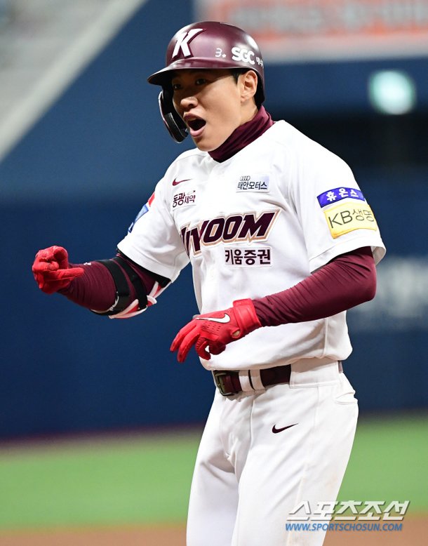 [준PO1 MVP] PS 타율 0.426…송성문에게 가을 활약은 과학이다 : 네이트 스포츠