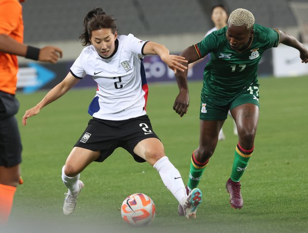 '이금민 해트트릭X박은선 2G-1AS' 콜린벨호,잠비아에 5대0 퍼펙트 승! 2연승 마무리[女A매치 현장 리뷰] : 네이트 스포츠