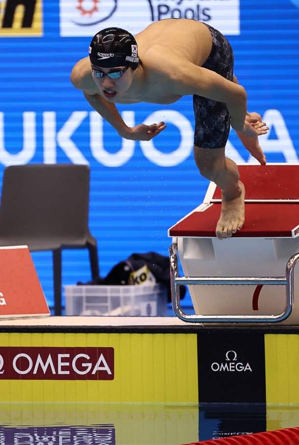 '또 韓 신기록' 황선우 앞세운 男 혼계영 400m, 3분34초25 기록 '최종 10위 마감' : 네이트 스포츠