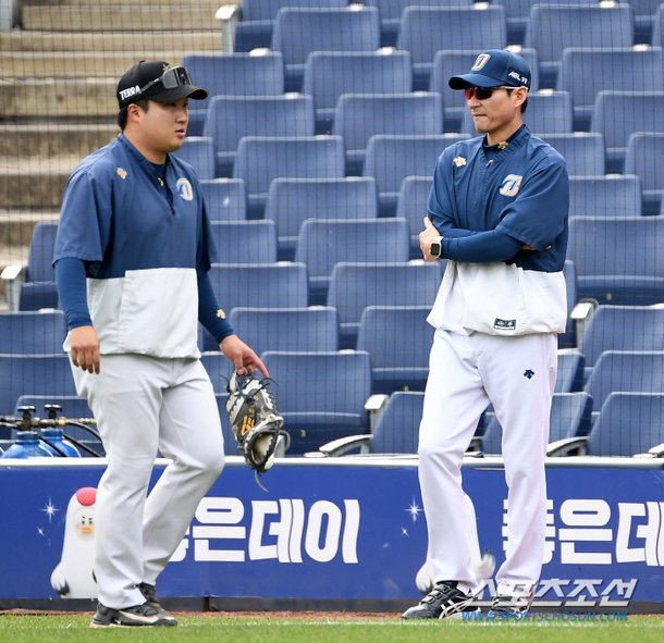 [포토] 강인권 감독 'WC1차전에서 끝낸다' : 네이트 스포츠