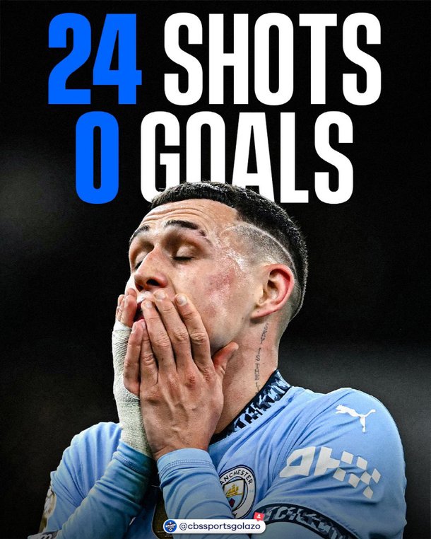 '24슛→0골 충격' EPL 씹어먹던 천재MF, 축구력 완전 실종…맨더비 패배 원흉 지목 : 네이트 스포츠