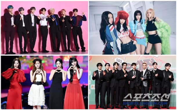 "BTS-블랙핑크로 자존심 회복" 하이브-YG,"신인 폭격" SM-JYP…가요계 빅4, 2025 전략[SC가요전망①] : 네이트 연예