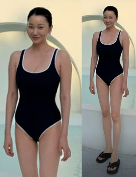 '173cm·54kg' 장윤주, 무보정 수영복샷 올킬…"이게 44세 피지컬?" : 네이트 연예