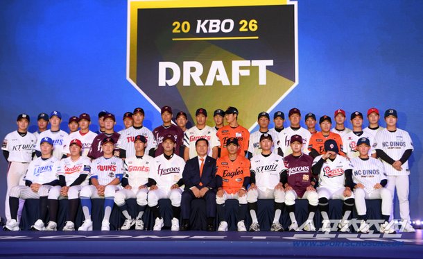 [포토] 2026 KBO 신인 드래프트 : 네이트 스포츠
