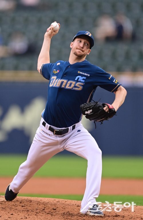 '복귀전 무실점 QS' NC 페디의 안정감, 11승+ERA 1위 탈환 [잠실 스타] : 네이트 스포츠