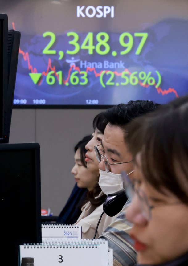 CS·SVB 발 금융위기 우려에 국내 금융주도 흔들 : 네이트 뉴스