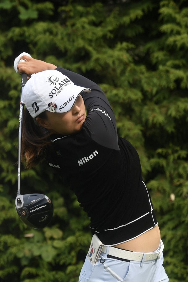 고진영 LPGA 밴쿠버대회 2R 공동 3위 : 네이트 뉴스