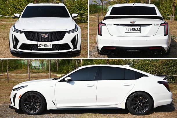 숨김 없는 677마력의 강렬함, 그리고 검은 날개 - 캐딜락 CT5-V 블랙윙[별별시승] : 네이트 뉴스