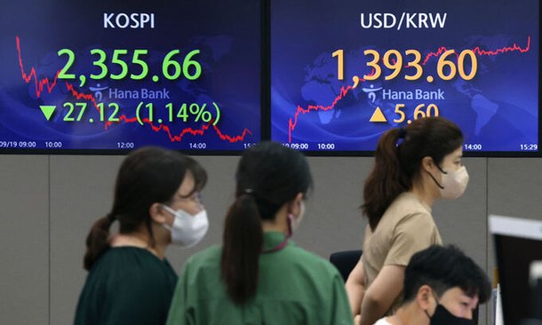 FOMC 경계감에…환율 다시 1390원대 복귀 : 네이트 뉴스