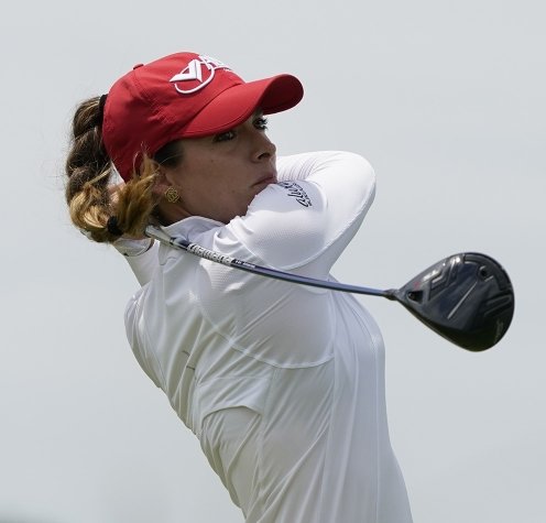 'LPGA 멤버' 가비 로페스의 유연한 티샷 [VOA클래식] : 네이트 스포츠