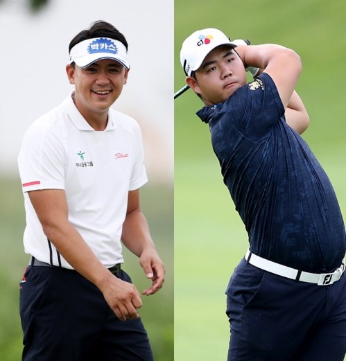 36번째 홀에서 엇갈린 동반자 박상현과 김주형 [KPGA DGB금융그룹] : 네이트 스포츠