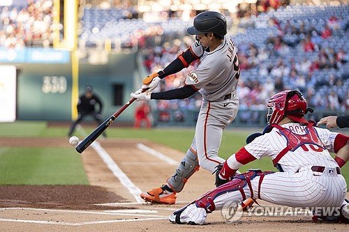 'MLB 2루타 1위' 이정후, 하나 더 추가해 '10개'…2G 연속 멀티히트 : 네이트 스포츠