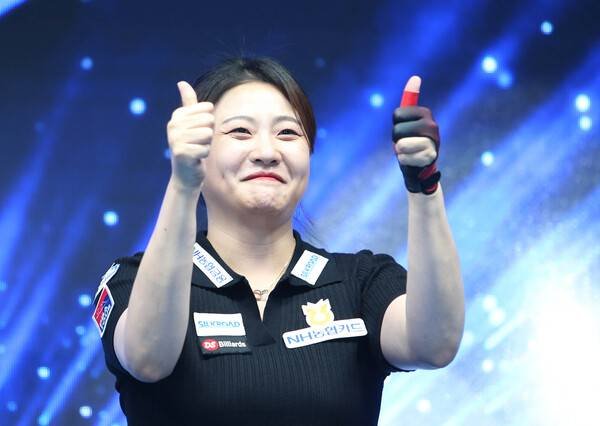 '3강 체제 꿈이었나'…스롱-김민아 64강 동반 탈락, 김가영 독주 부른다[LPBA] : 네이트 스포츠