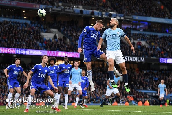 [EPL 37R] '콤파니 대포알 골' 맨시티, 레스터 1-0 격파…우승 한 발짝 : 네이트 스포츠