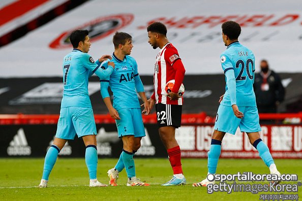 [EPL 32R] 토트넘, '손흥민 1도움'에도 셰필드전 1-3 패…멀어지는 UCL 꿈 : 네이트 스포츠