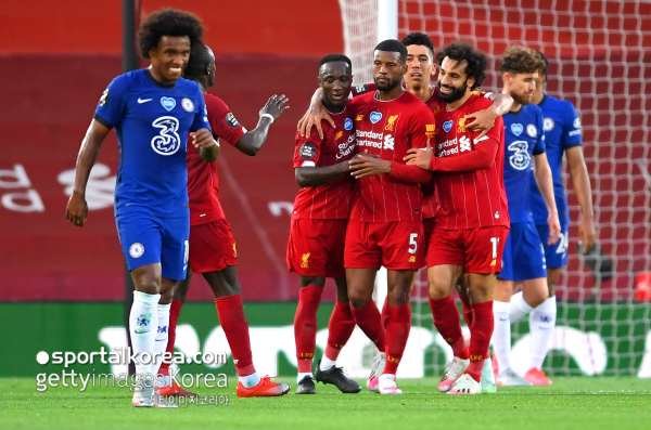 [EPL 37R] '8골 난타전' 리버풀, 첼시 5-3 격파…'화려한 홈 피날레!' : 네이트 스포츠