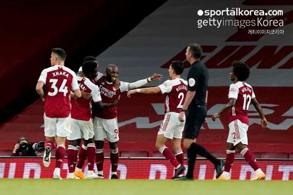 [EPL 2R] '은케티아 결승골' 아스널, 웨스트햄에 2-1 신승…'리그 2연승' : 네이트 스포츠